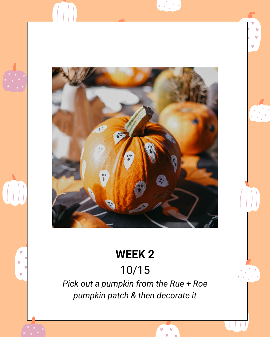 Decorate a Pumpkin- Week 2 – Confetti Kreations